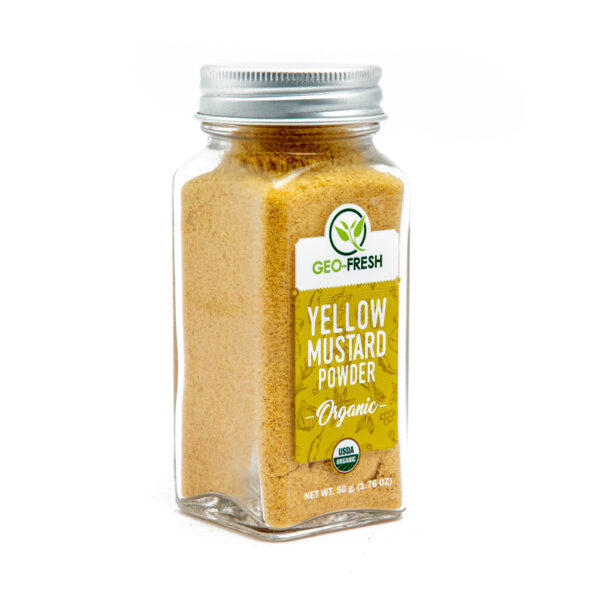 Yellow Mustard Powder Spice Organic Ground Yellow Mustard Powder – Soil ...
